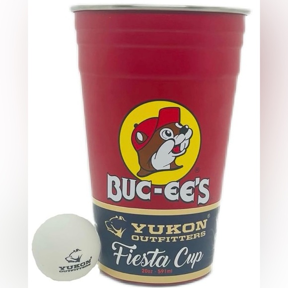 BUC-EE'S | Dining | Bucees Fiesta Cup 6 Oz Red | Poshmark